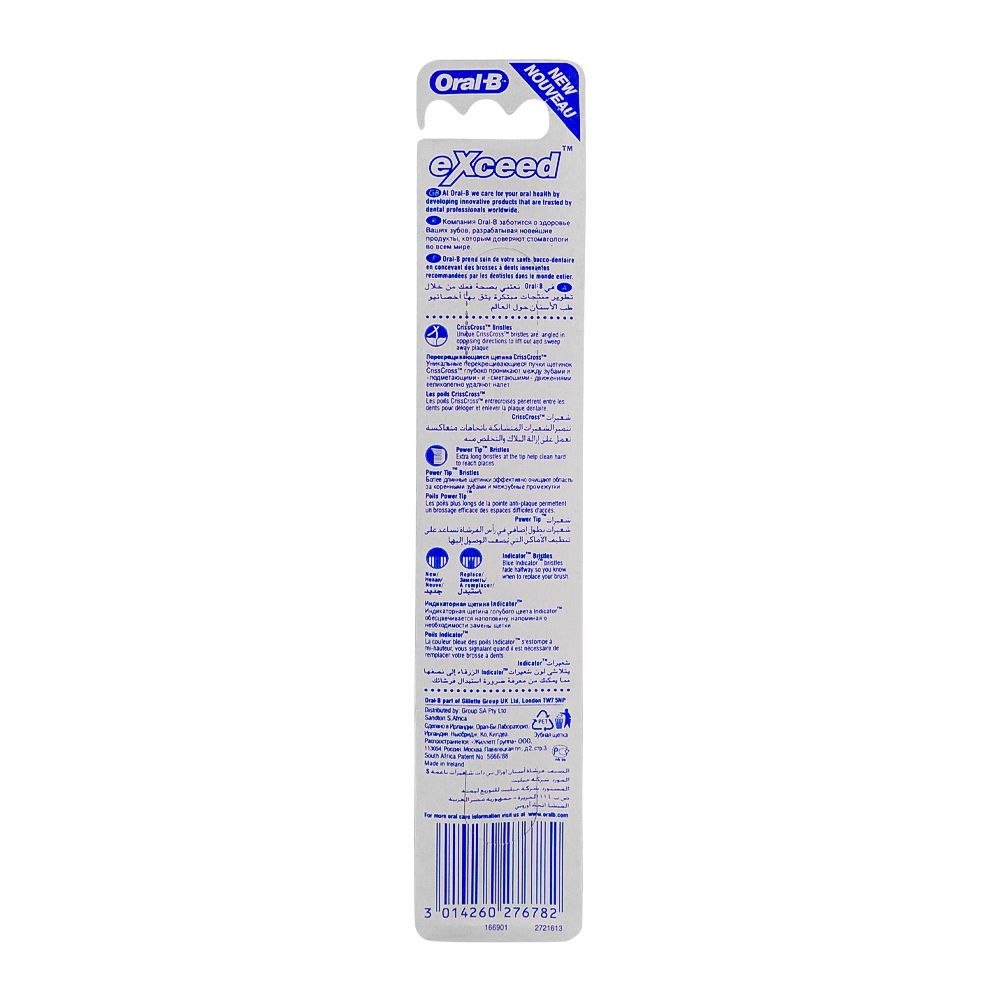 Purchase Oral-B Exceed Tooth Brush, Medium Online at Special Price in ...