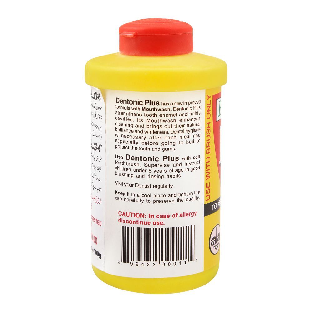 Order Dentonic Plus Tooth Powder With Mouthwash, 90g Online at Special ...