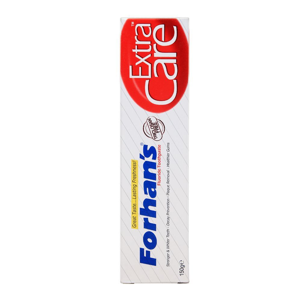 Purchase Forhan's Extra Care Flouride Toothpaste, Triclosan Free, 150g ...