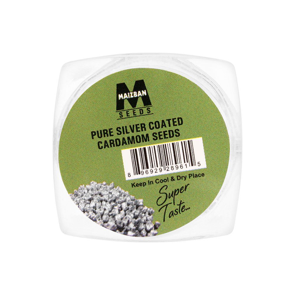 Order Maizban Pure Silver Coated Cardamom Seeds Online at Special Price ...
