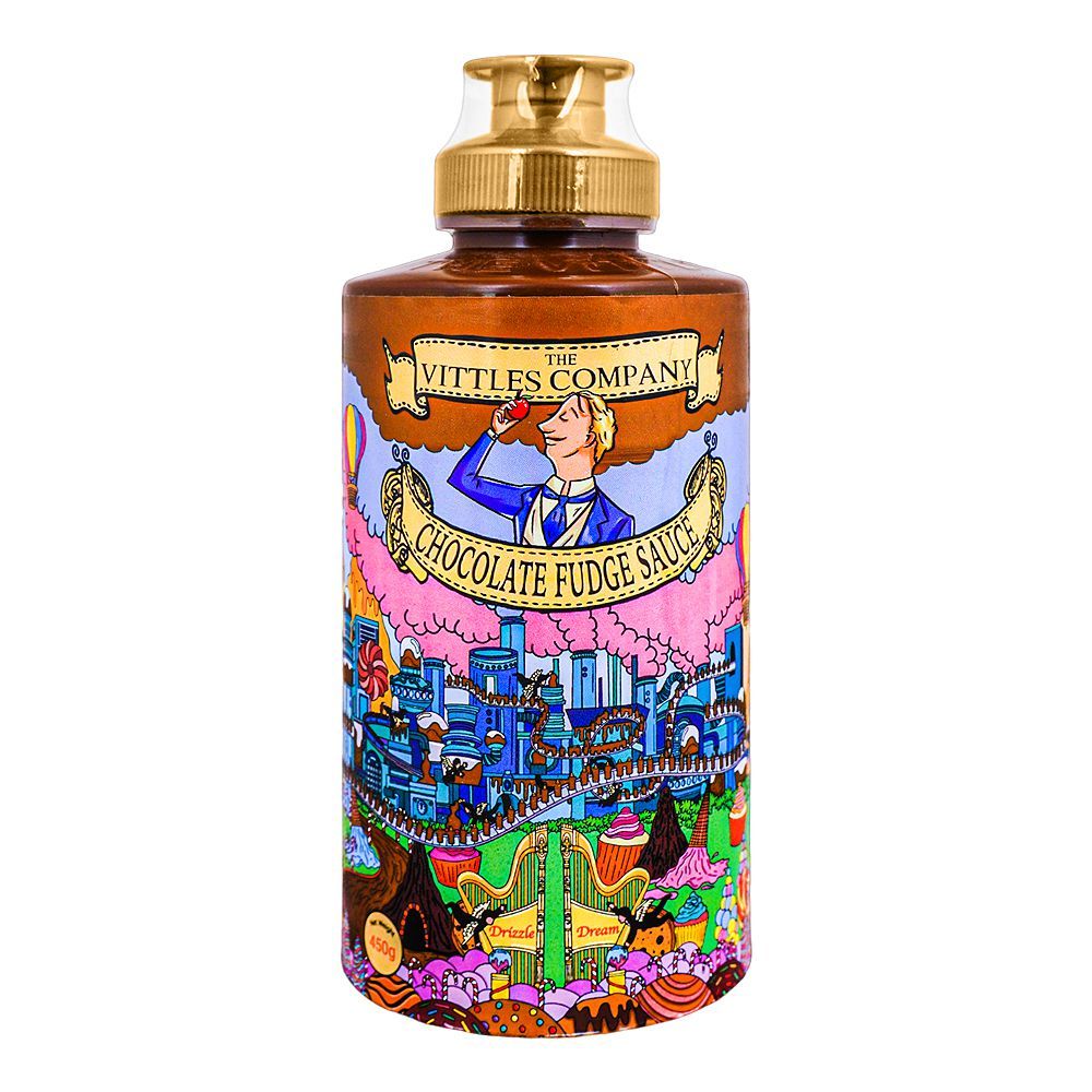 Order The Vittles Company Chocolate Fudge Sauce, 450g Online at Best ...