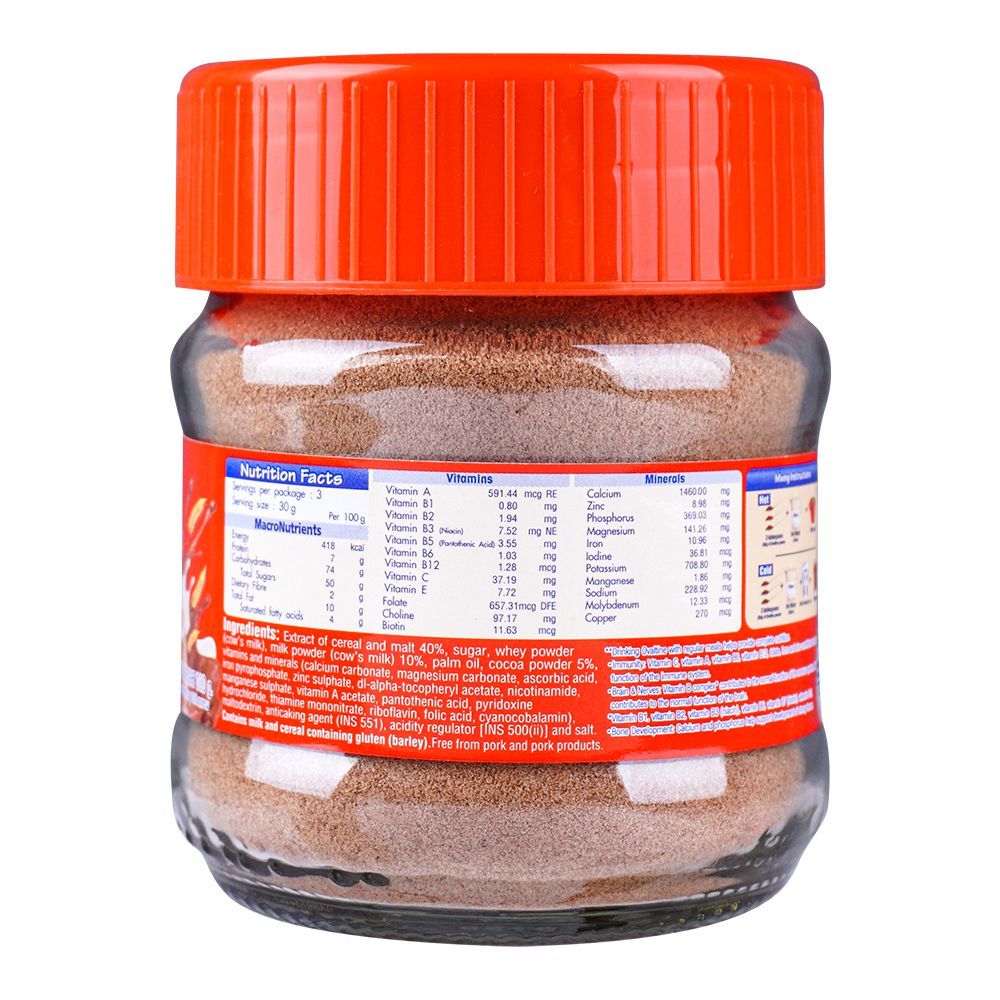 Order Ovaltine Malted Chocolate Drink Powder, Jar 100g Online at Best Price in Pakistan - Naheed.pk