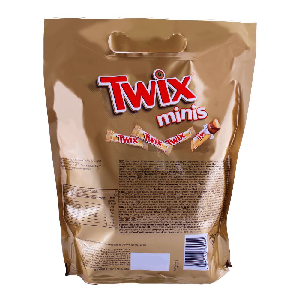 Purchase Twix Minis 500g Bag Online at Best Price in Pakistan - Naheed.pk