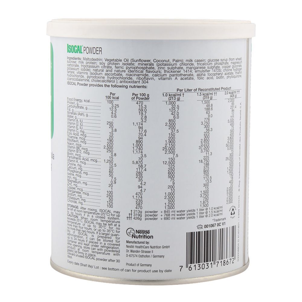 Order Isocal Powder 425gm Online at Special Price in Pakistan - Naheed.pk