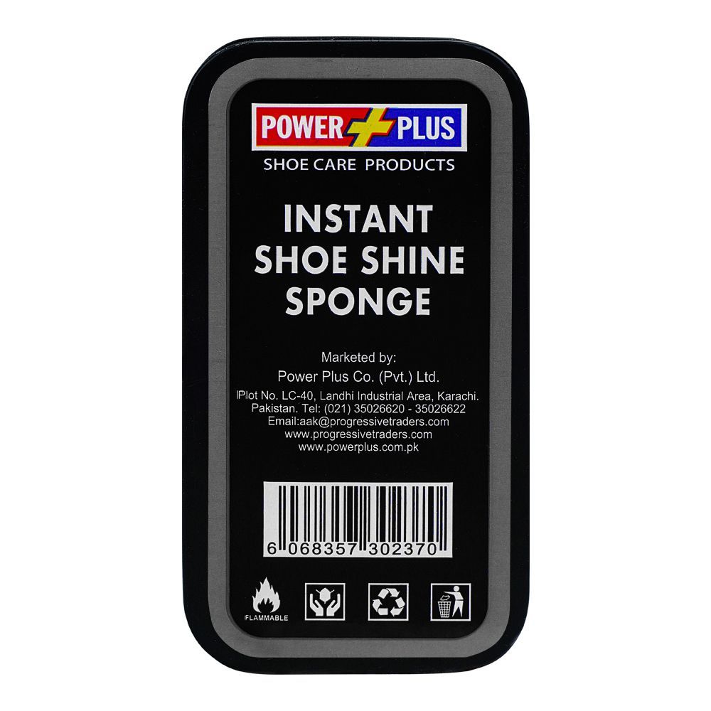 Purchase Power Plus Instant Black Shoe Shine Sponge Online at Best ...