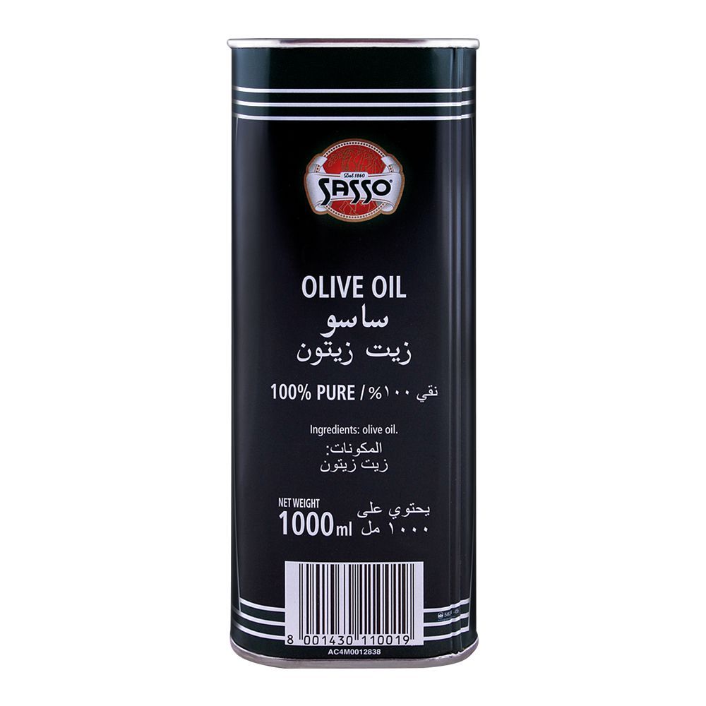 Buy Sasso Oilve Oil 1000ml Tin Online at Special Price in Pakistan ...