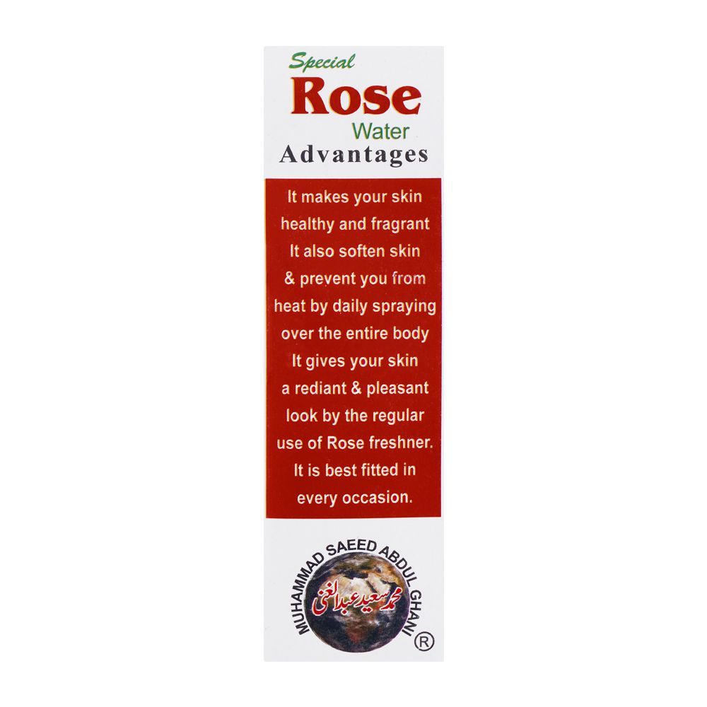 Buy Muhammad Saeed Abdul Ghani Special Rose Water Face Freshener Online ...