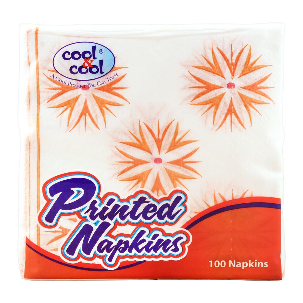 Buy Cool & Cool Printed Napkins, 30x30, 100-pack Online at Special ...