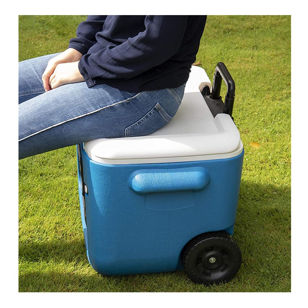 Order Coleman 50 Quart Polylite Wheeled Cooler, 47 Liter Portable Ice ...