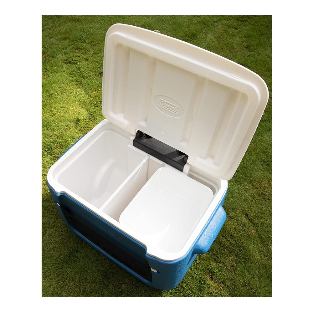 Order Coleman 50 Quart Polylite Wheeled Cooler, 47 Liter Portable Ice ...