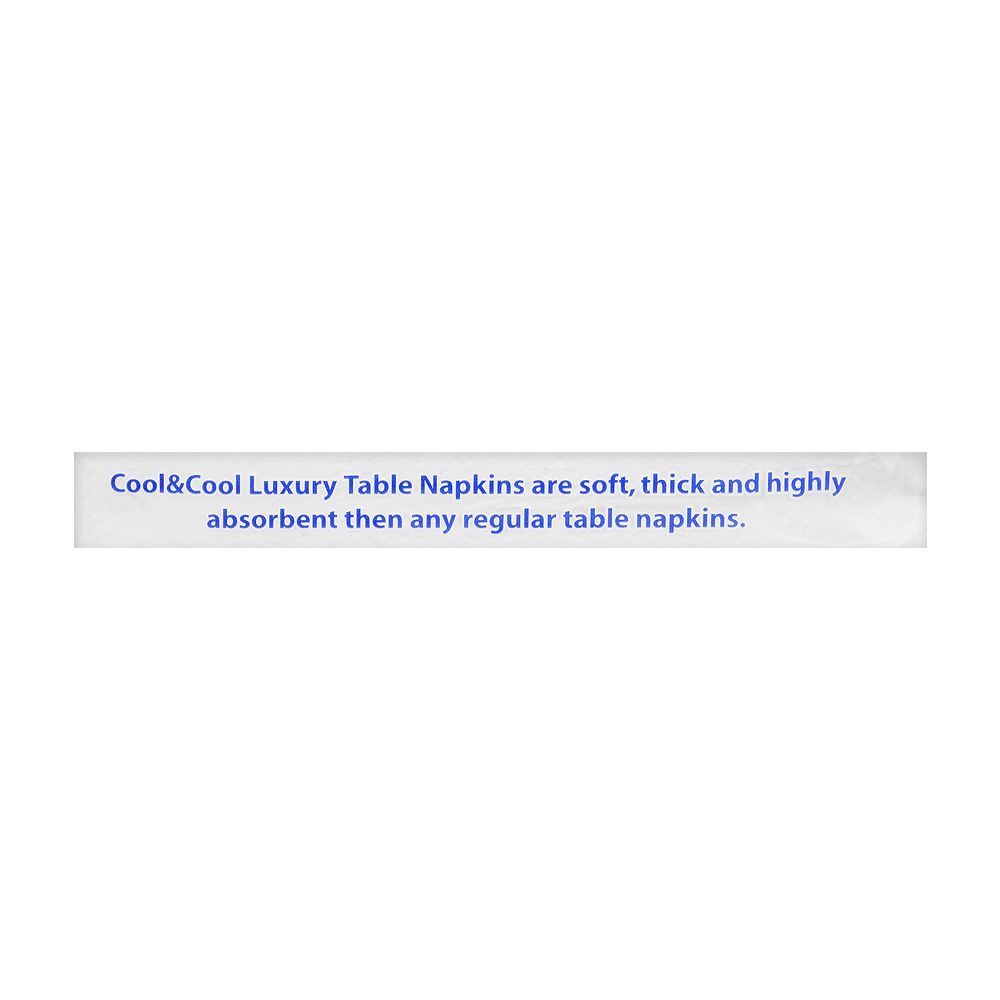 Purchase Cool & Cool Table Napkin, L-469, 100-Ply Online at Special ...