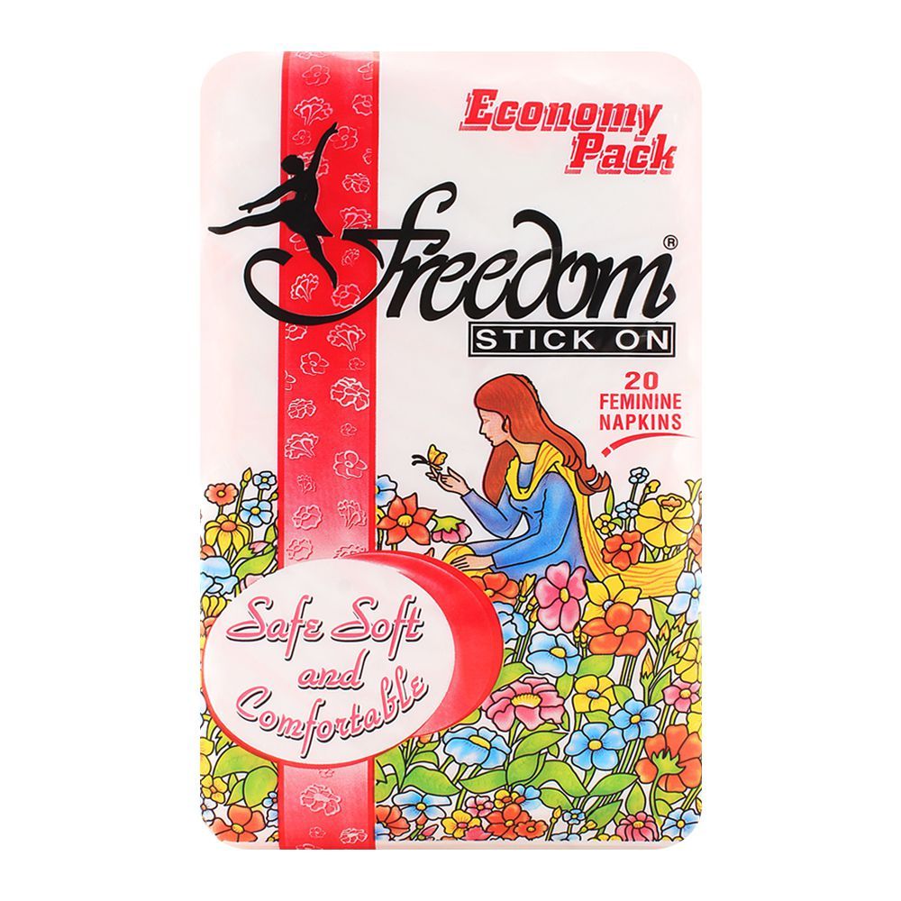 Buy Freedom Stick On Economy Pack Napkins 20 Pack Online at Best Price in Pakistan Naheed.pk
