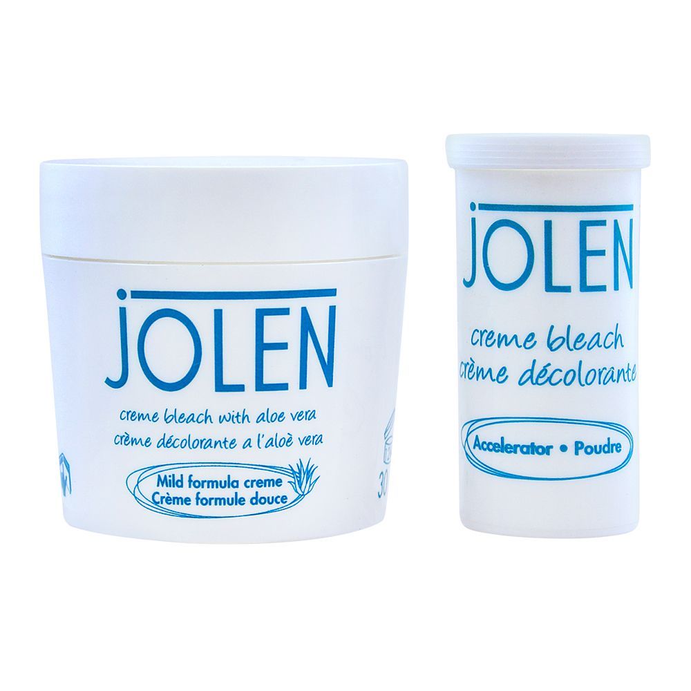 Buy Jolen Creme Bleach, Mild Formula With Aloe Vera, 30ml Online at ...
