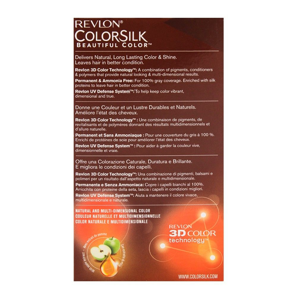 Buy Revlon Colorsilk Bright Auburn Hair Color 45 Online at Special ...