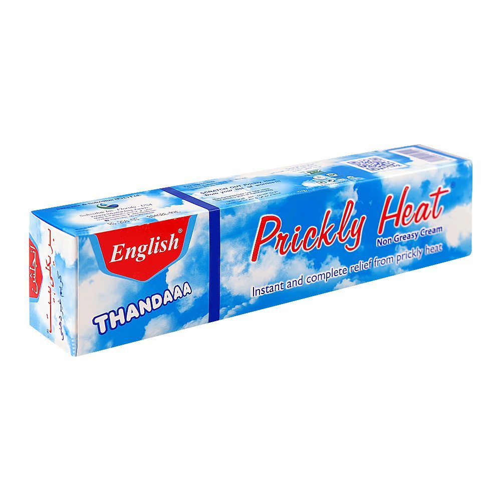 English Prickly Heat Super Cool Cream, 80g