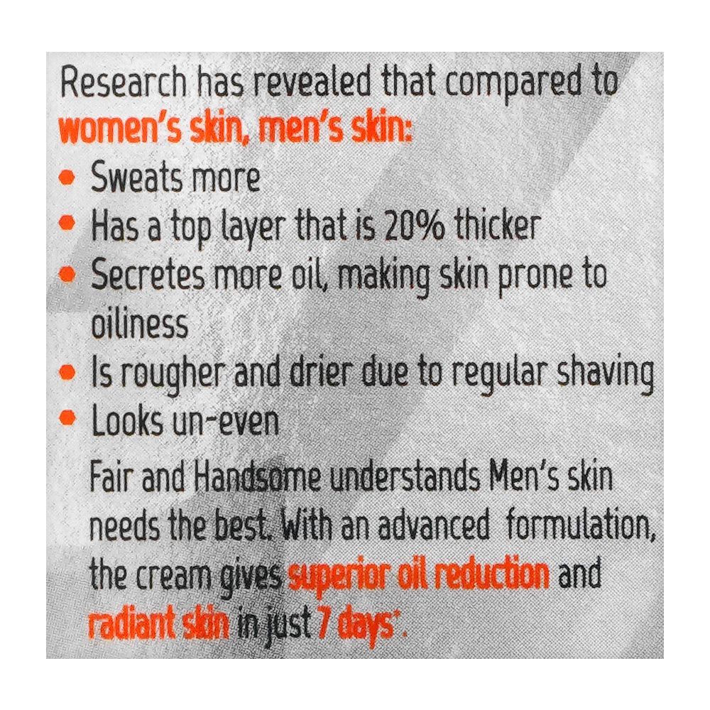 Purchase Emami Fair & Handsome Men Fairness Cream, For Tough Male Skin ...