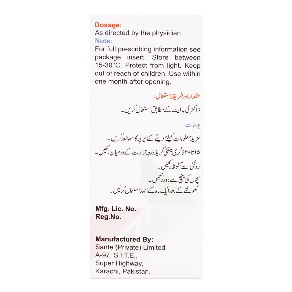 Purchase Sante Pharma Blink Fresh Ophthalmic Solution, 10ml Online at ...