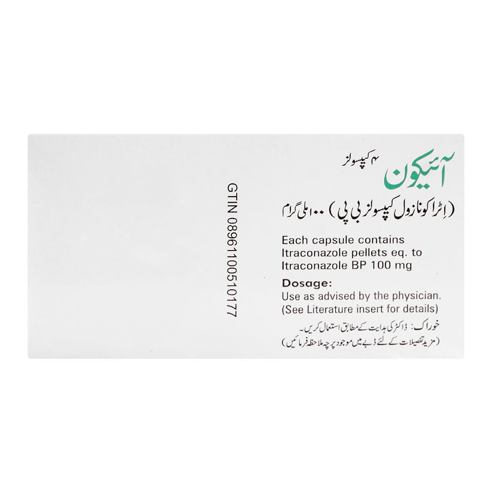 Order Ferozsons Laboratories Icon Capsule, 100mg, 4-Pack Online at Best ...