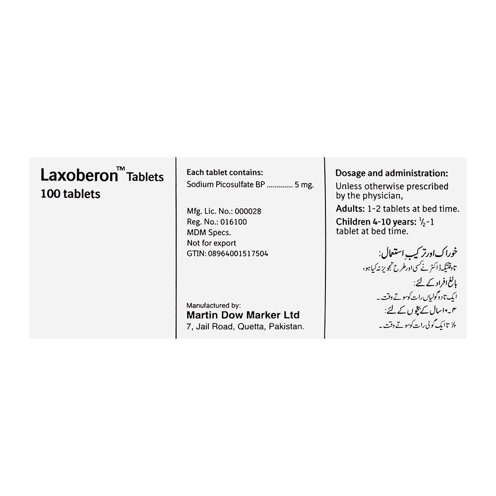 Order Martin Dow Laxoberon Tablet, 1-Strip Online at Special Price in ...