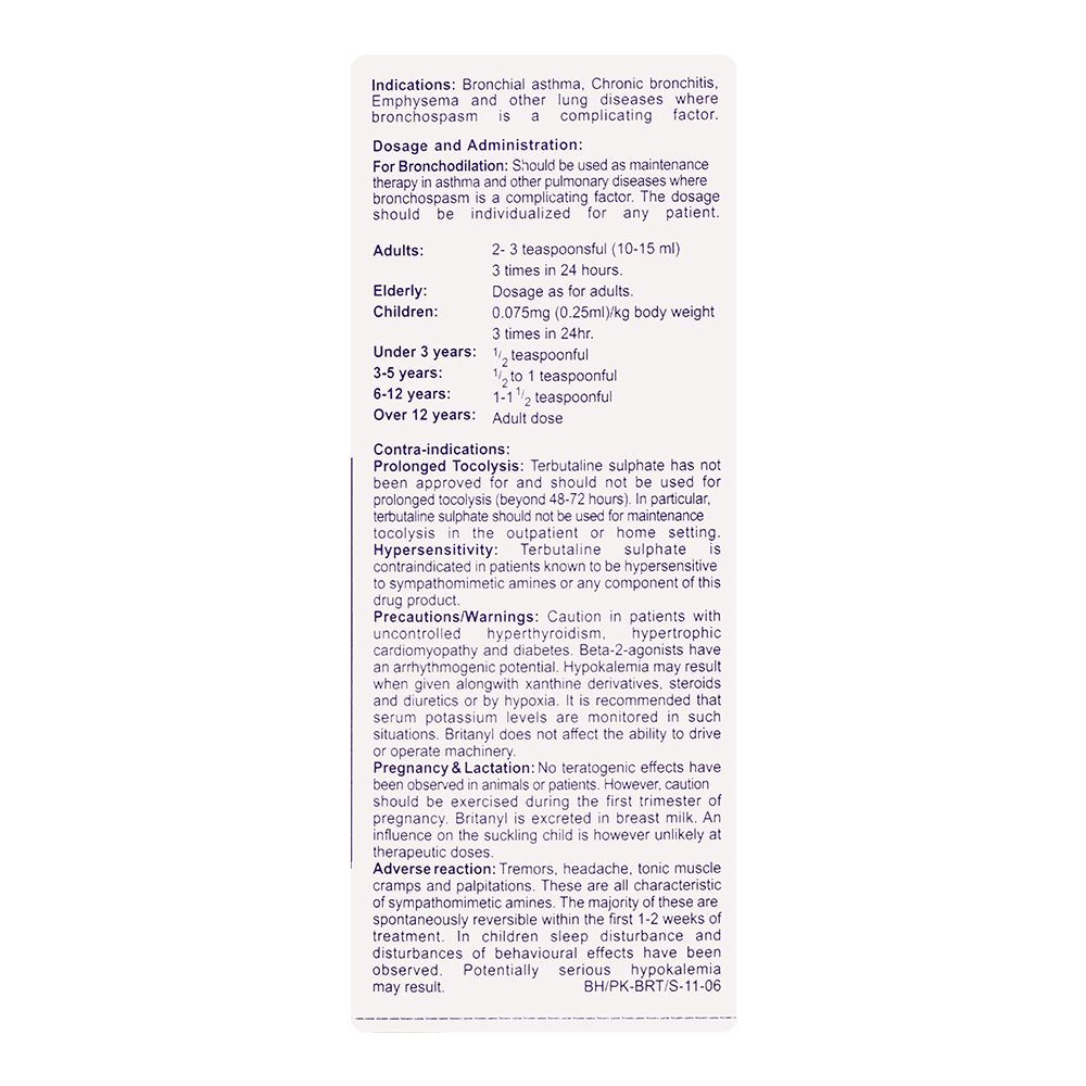 Order Barrett Hodgson Britanyl Syrup, 60ml Online at Best Price in ...