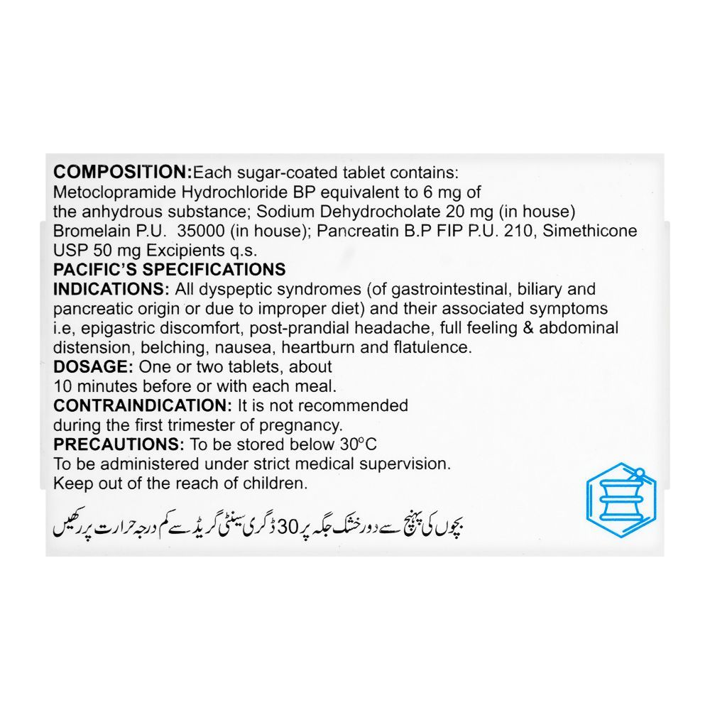 Order Pacific Pharmaceuticals Plasenzym Tablet, 30-Pack Online at ...