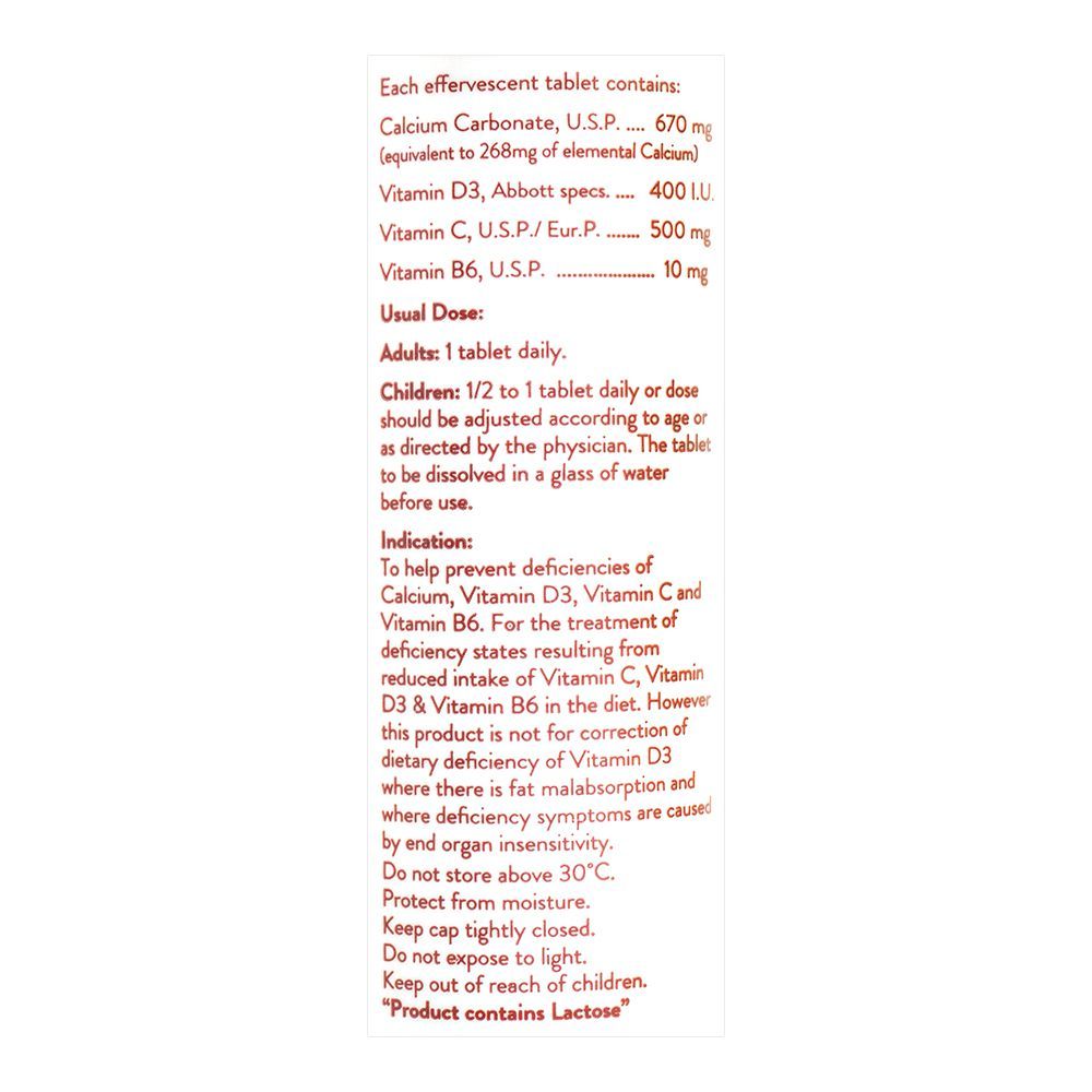 Buy Abbott Abocal Effervescent Tablet, 10-Pack Online at Special Price ...