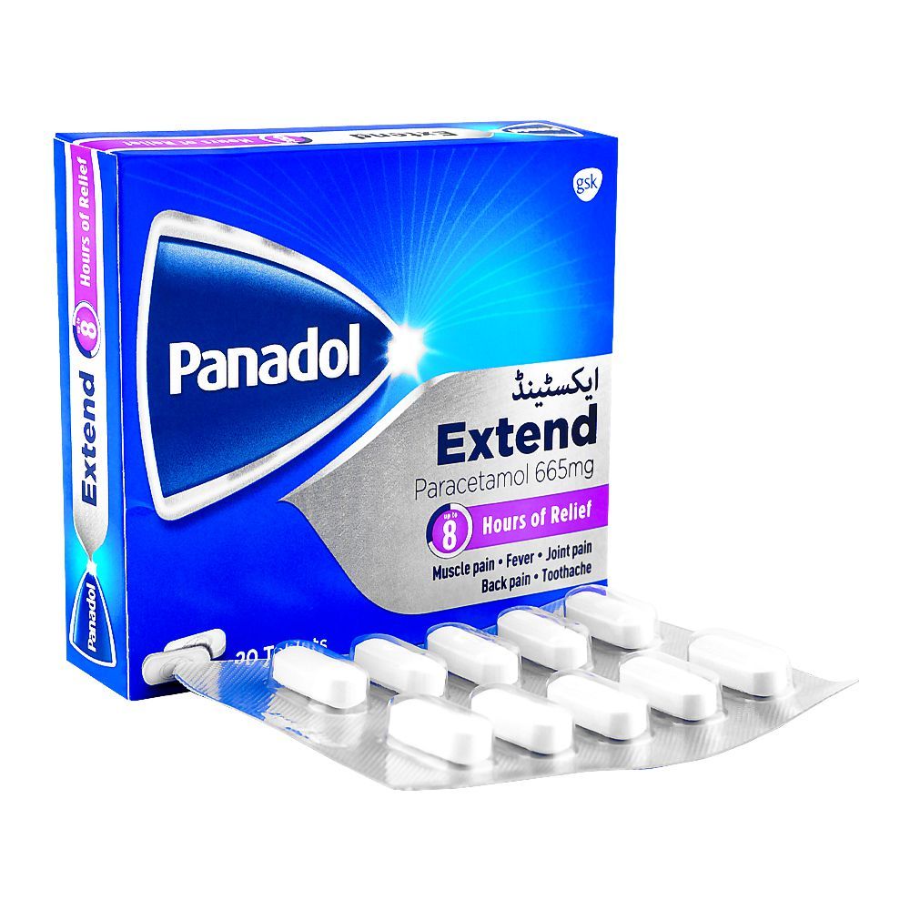 Purchase GSK Panadol Extend Tablet, 20-Pack Online at Best Price in ...