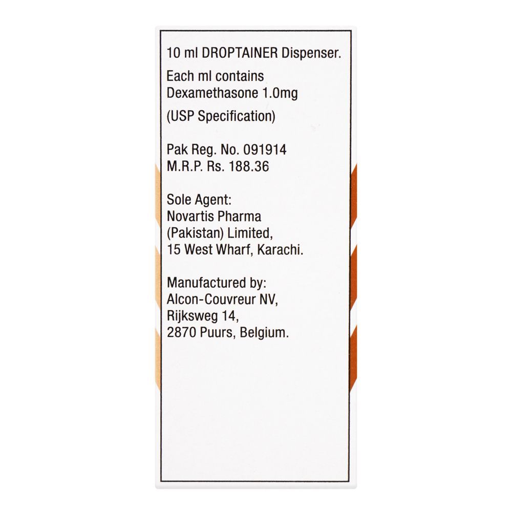 Purchase Novartis Pharmaceuticals Maxidex Ophthalmic Suspension, 10ml ...
