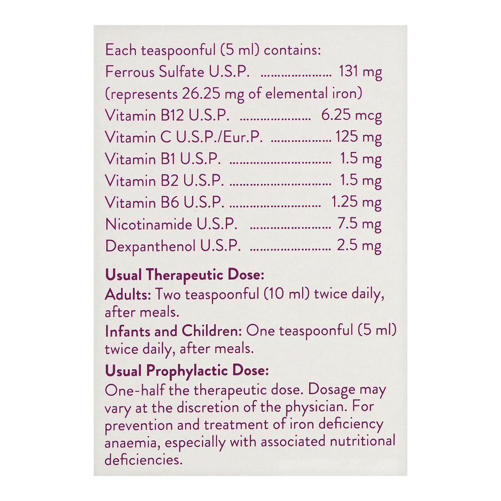 Purchase Abbott Iberet 500 Liquid, 120ml Online at Special Price in ...