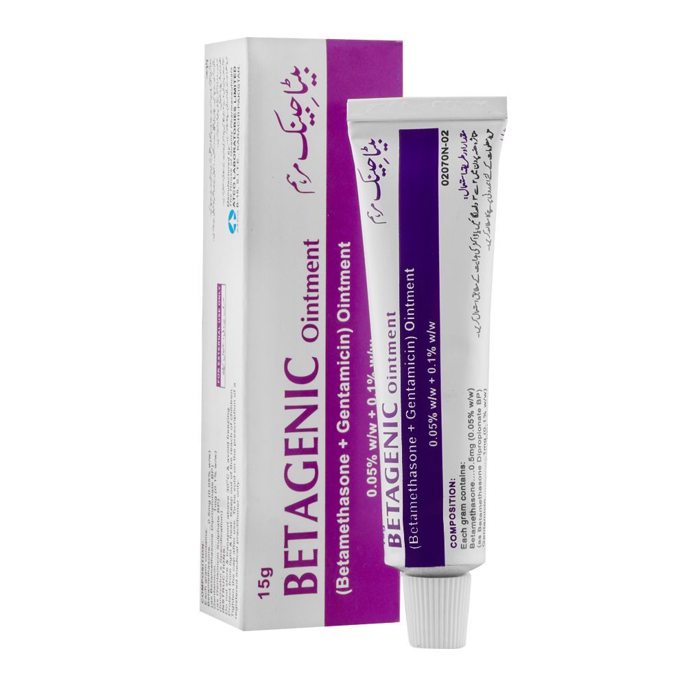 Order ATCO Laboratories Betagenic Ointment, 15g Online at Best Price in ...