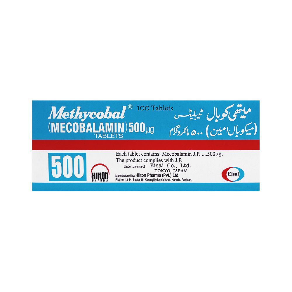 Order Hilton Pharma Methycobal Injection, 500mg, 1ml x 10-Pack Online ...