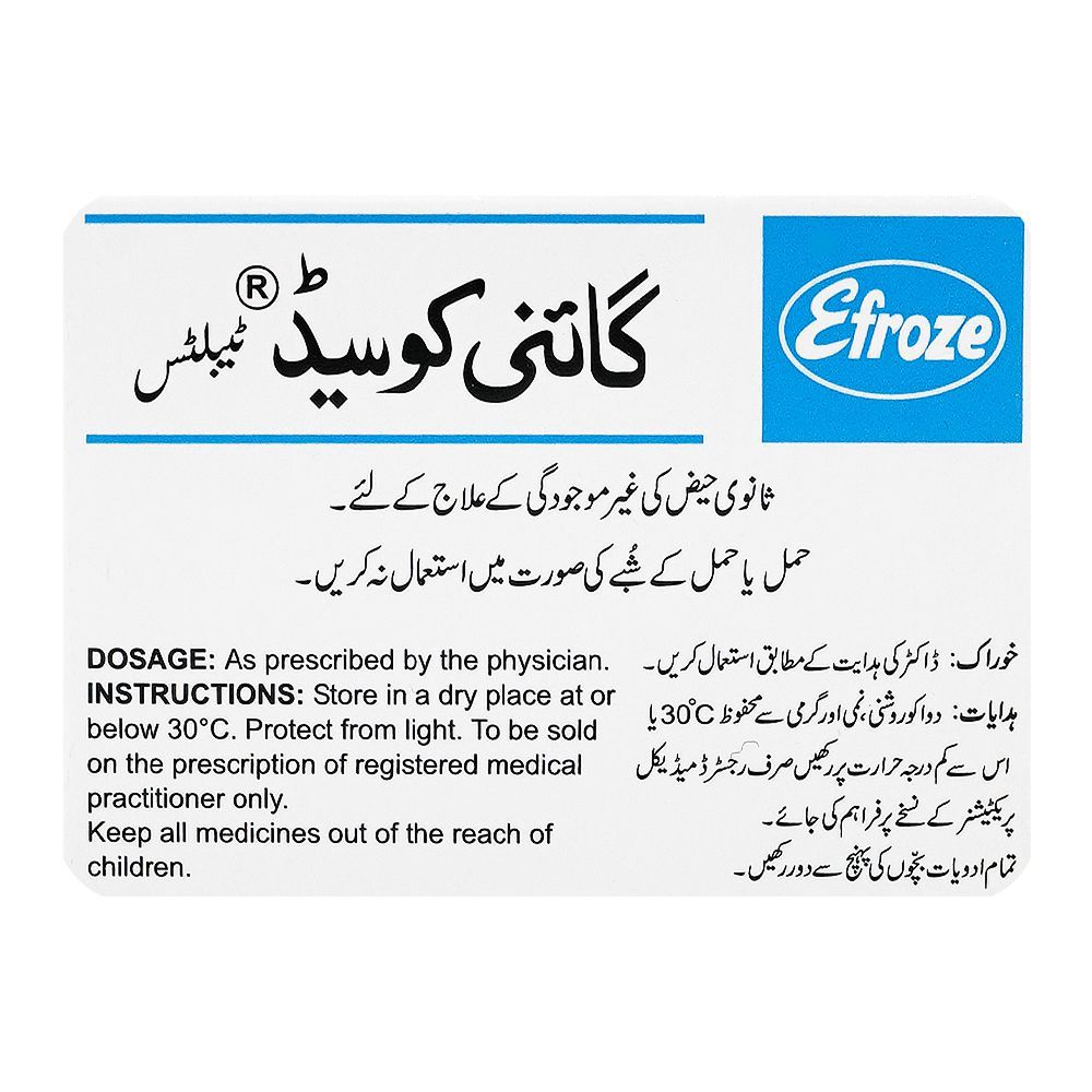 Efroze Chemicals Gynaecosid Tablet, 2-Pack