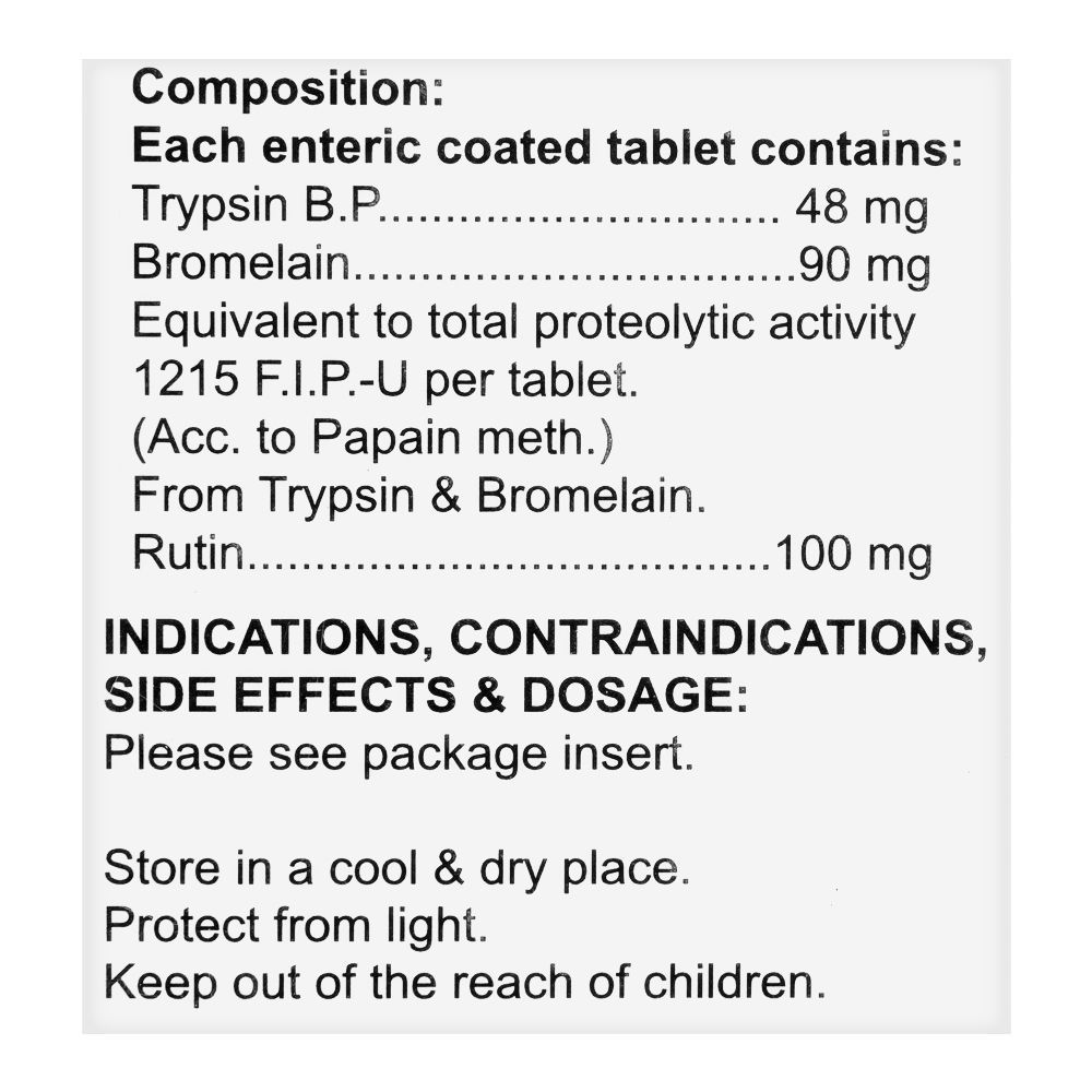 Purchase Pacific Pharmaceuticals Phlogenzym Tablet, 40-Pack Online at ...