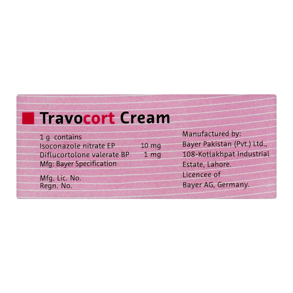 Order Bayer Pharmaceuticals Travocort Cream, 10g Online at Special ...