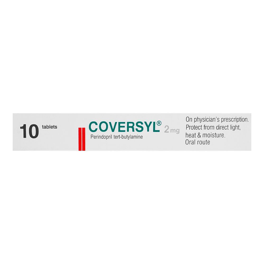 Buy Servier Pharmaceuticals Coversyl Tablet, 2mg, 10-Pack Online at ...
