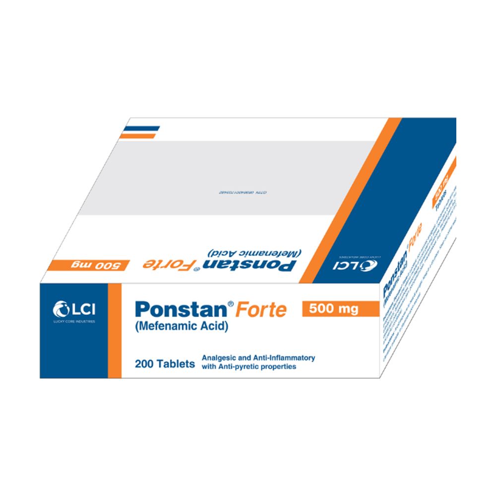 Purchase Pfizer Ponstan Forte Tablet, 500mg, 1-Strip Online at Special ...