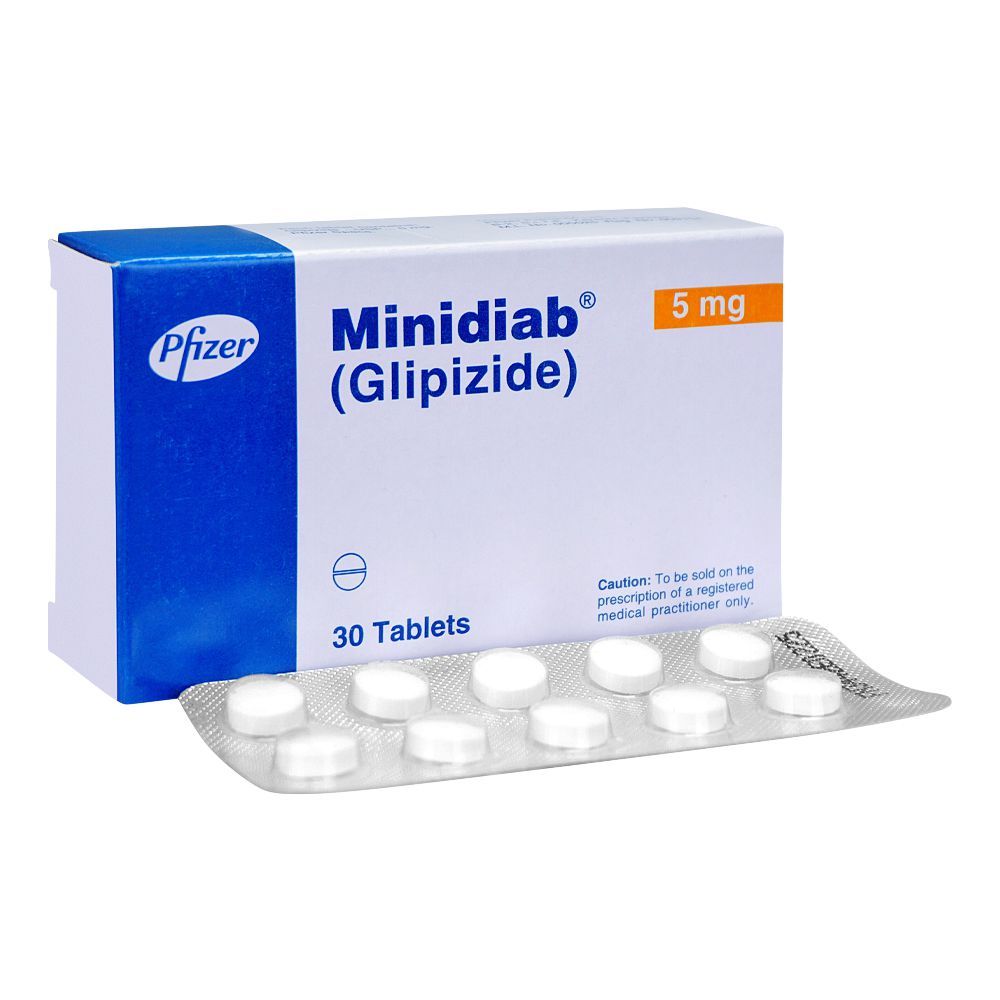 Order Pfizer Minidiab Tablet, 5mg, 1-Strip Online at Best Price in ...