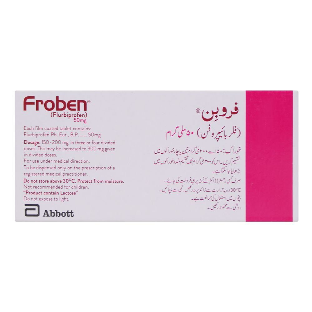 Abbott Froben Tablet, 50mg, 1-Strip