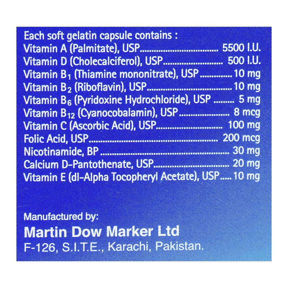 Order Martin Dow Multibionta Capsule, 30 Soft Gel Capsules Online at ...