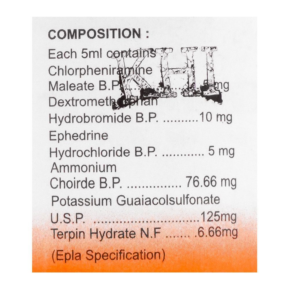 Purchase Epla Laboratories Histamol D Cough Syrup, 120ml Online at ...