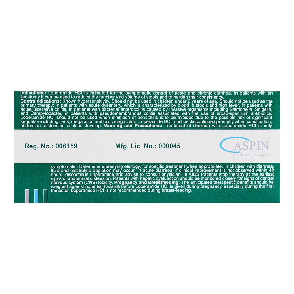 Purchase Aspin Pharma Imodium Capsule, 2mg, 1-Strip Online at Special ...