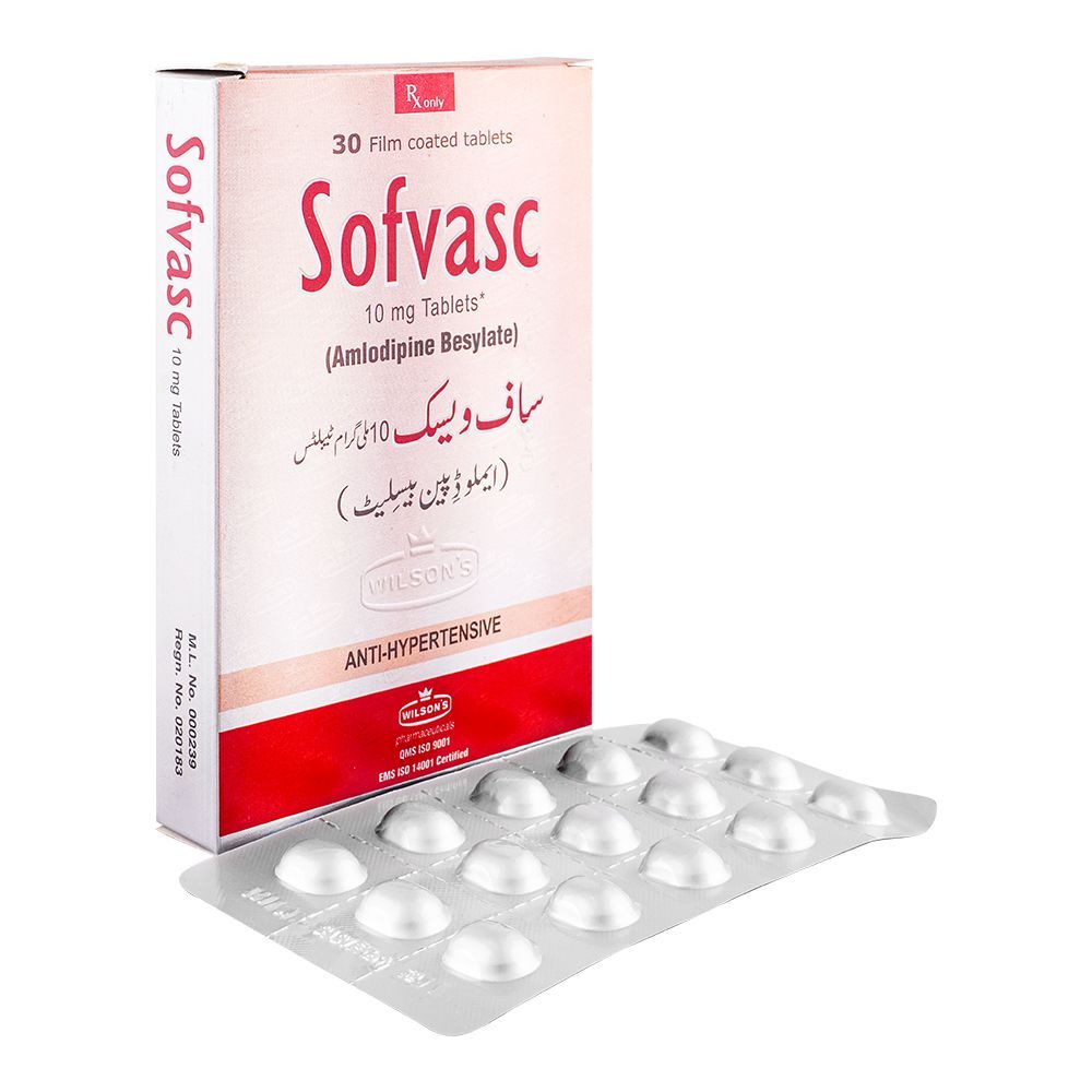 Order Wilson's Pharmaceuticals Sofvasc Tablet, 10mg, 30-Pack Online at ...