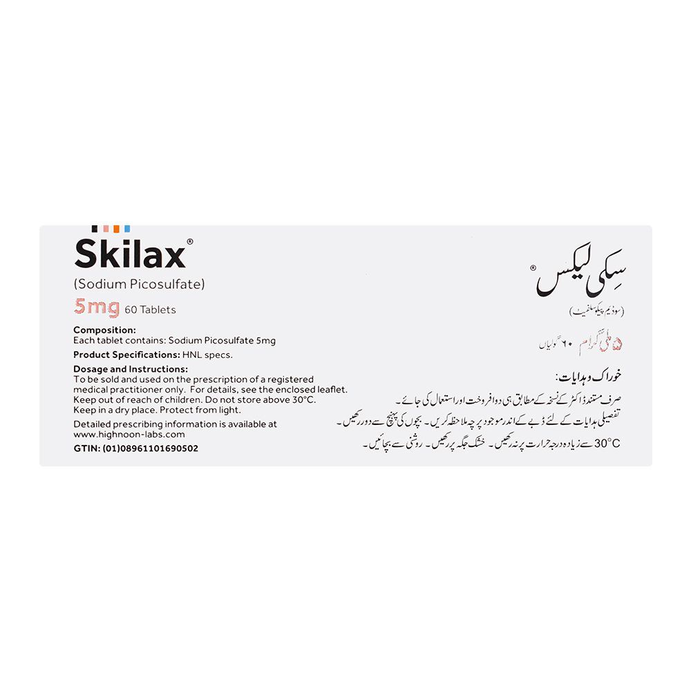 Purchase Highnoon Laboratories Skilax Tablet, 5mg, 1-Strip Online at ...