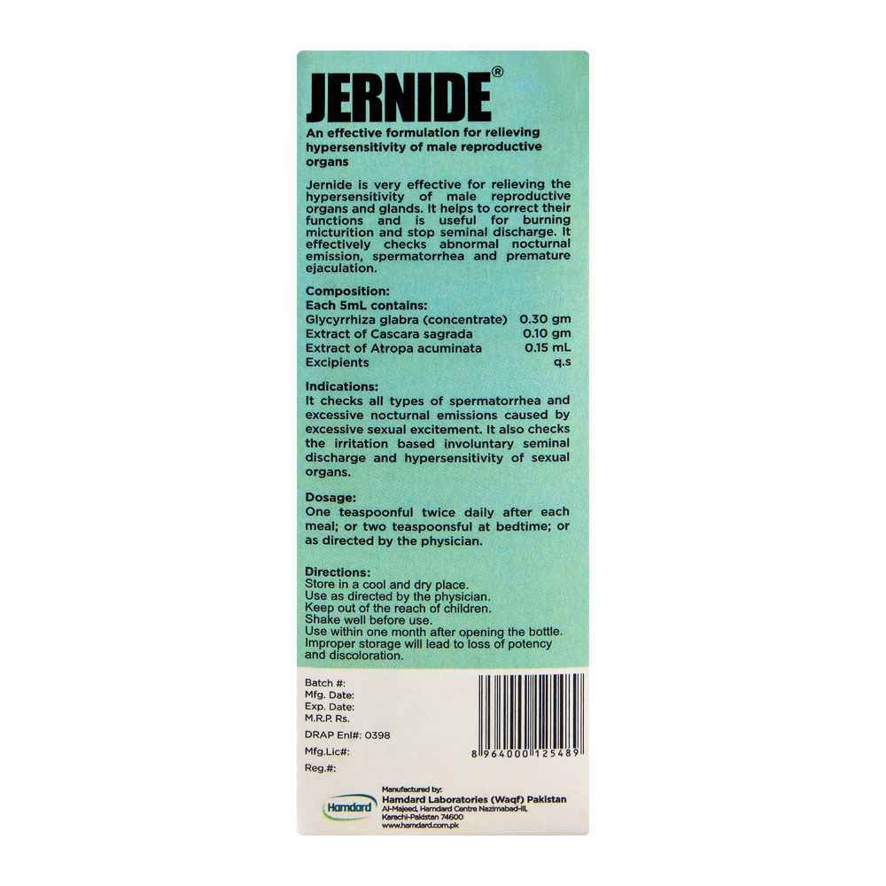 Purchase Hamdard Jernide Syrup, 120ml Online at Best Price in Pakistan ...
