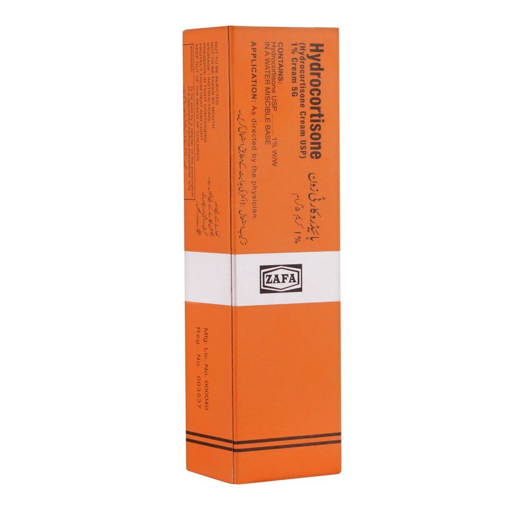 Order Zafa Pharmaceuticals Hydrocortisone Cream, 10g Online at Best ...