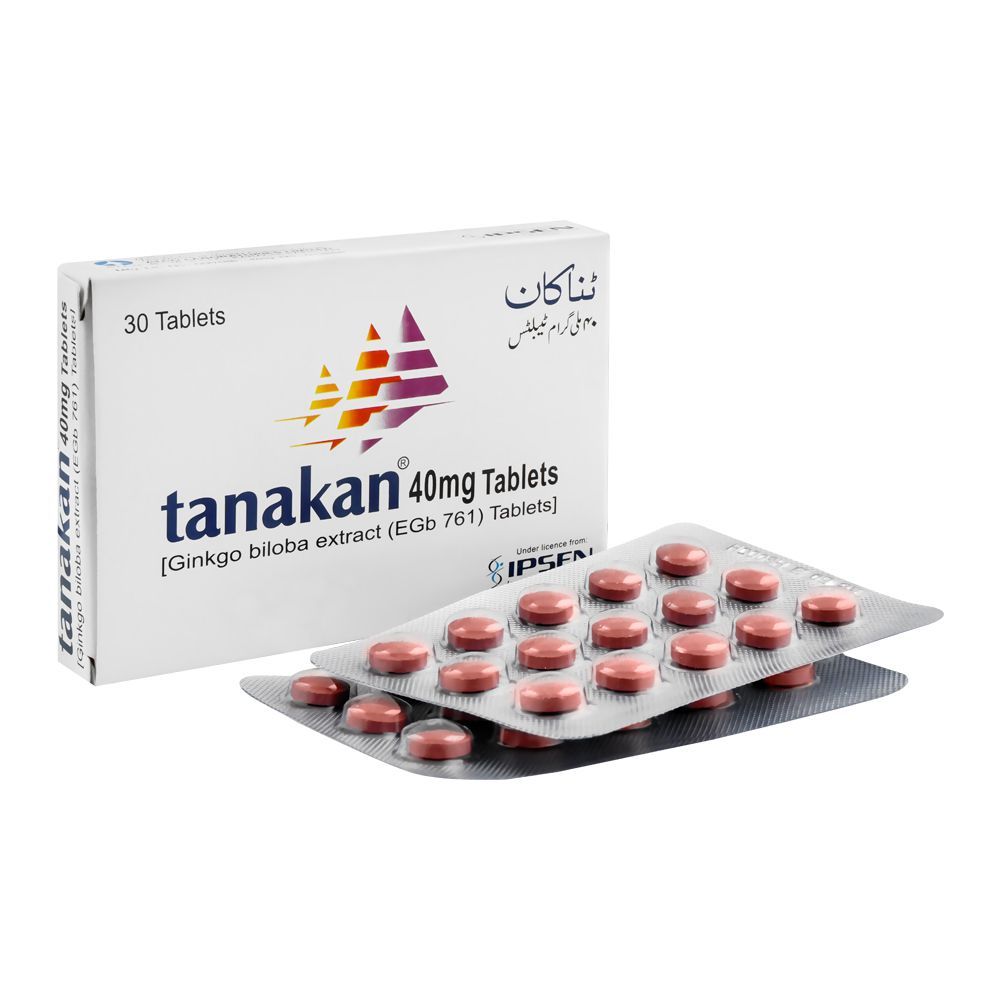 Purchase ATCO Laboratories Tanakan Tablet, 40mg, 30-Pack Online at Best Price in Pakistan ...