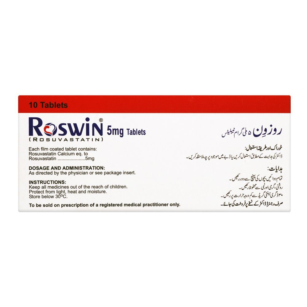 Order Martin Dow Roswin Tablet, 5mg, 10-Pack Online at Best Price in ...