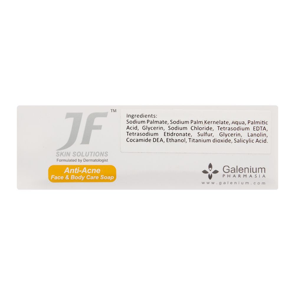Purchase JF Skin Solutions Anti-Acne Face & Body Soap, With Sulfur ...