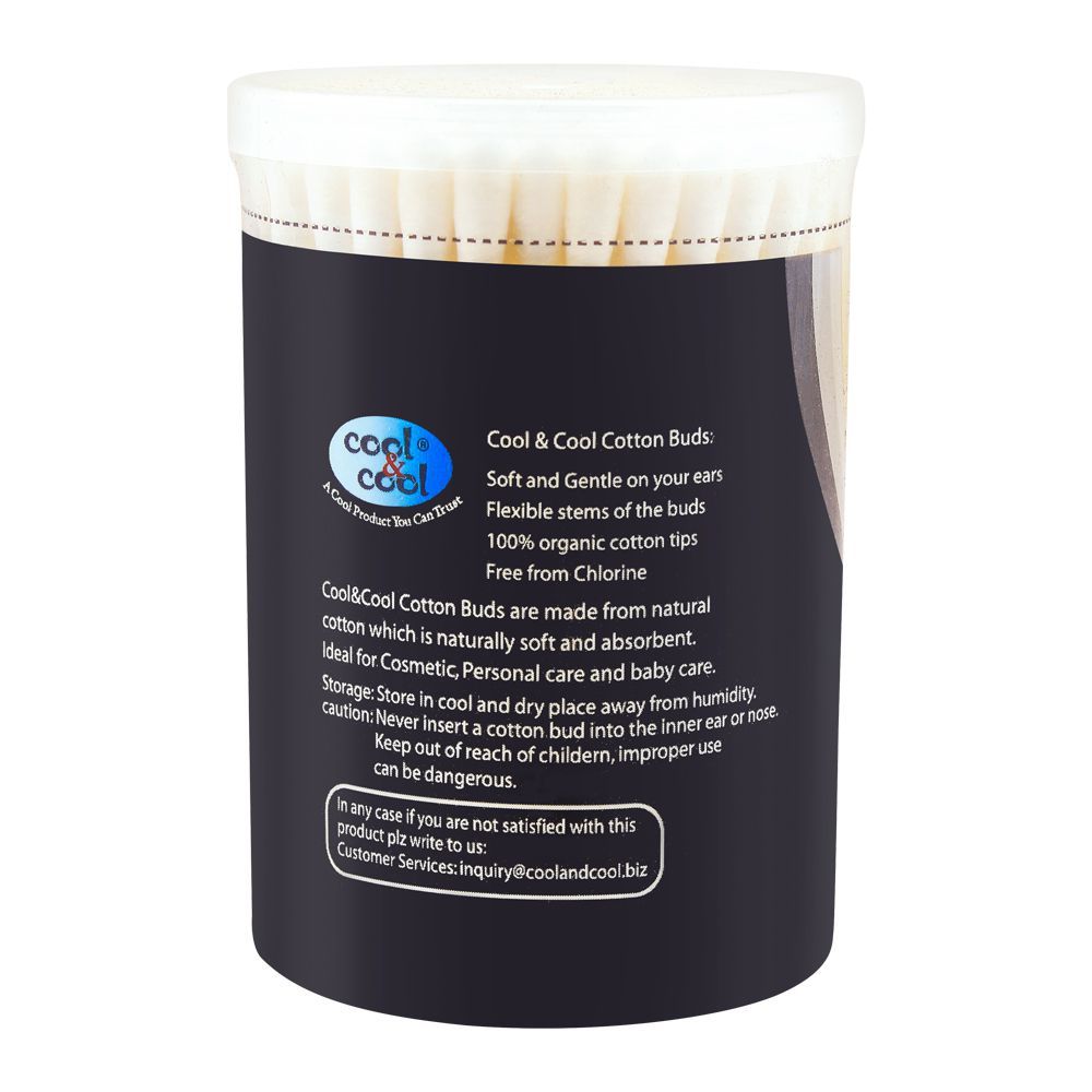 Buy Cool & Cool Cotton Buds, 100-Pack Online at Special Price in ...
