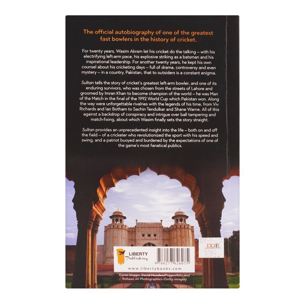 Order SULTAN A Memoir Wasim Akram, Book Online at Best Price in ...